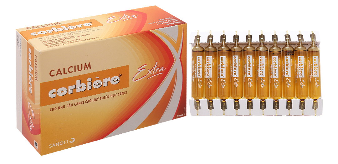 Calcium Corbiere Extra: Công dụng, cách dùng và lưu ý khi sử dụng