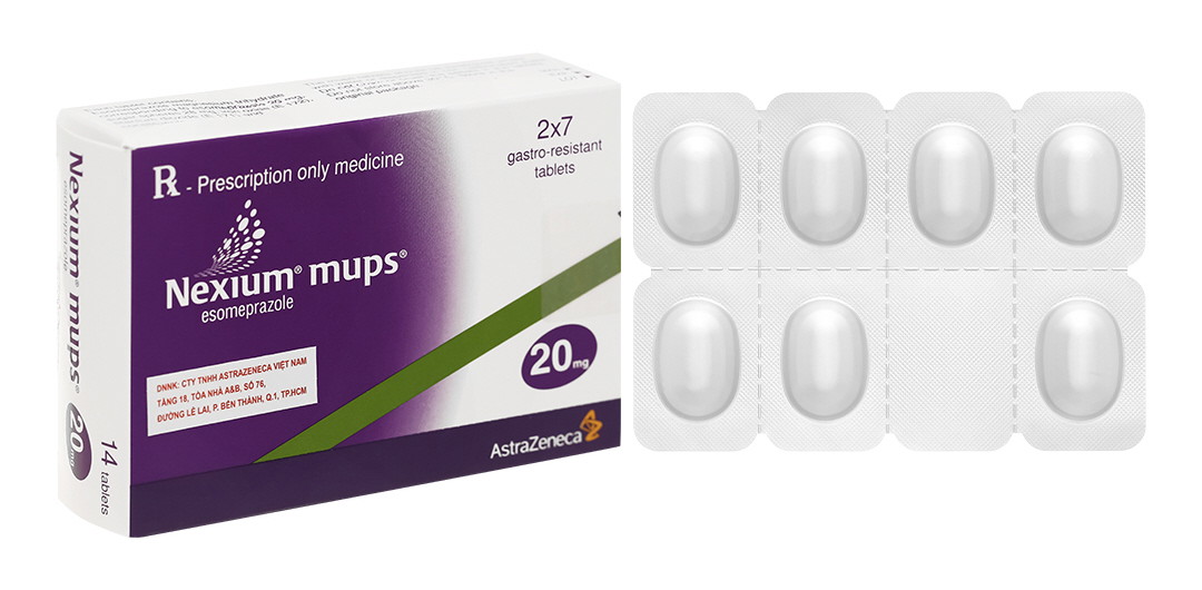 Thuốc Nexium mups (esomeprazol): công dụng, cách dùng và lưu ý khi sử dụng