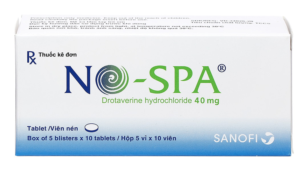 Thuốc No-spa (drotaverin): Kiểm soát cơn đau đường tiêu hóa