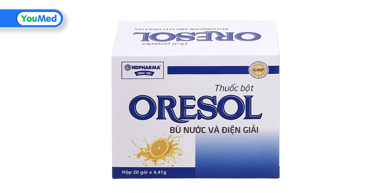 Thuốc Oresol: Liệu pháp bù nước và điện giải hiệu quả - YouMed