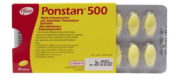 Thuốc Ponstan 500: Công dụng, cách dùng và lưu ý