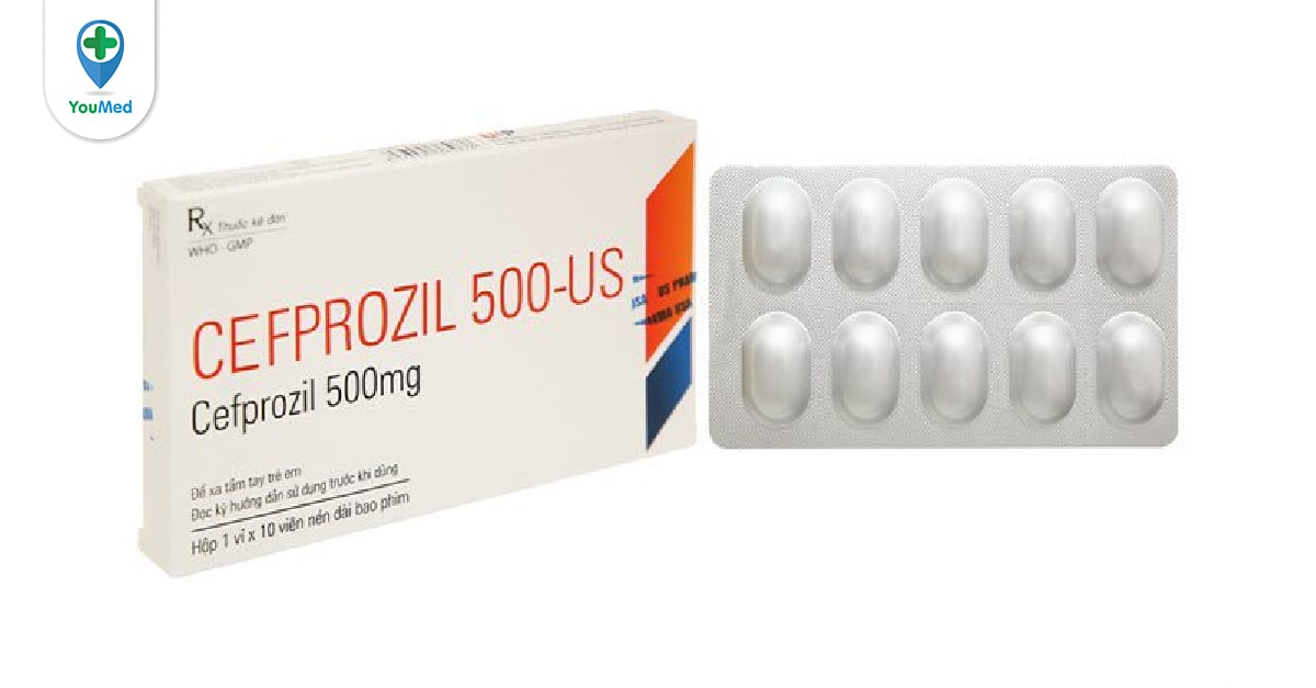 Thuốc Cefprozil: Công dụng, cách dùng và những lưu ý quan trọng