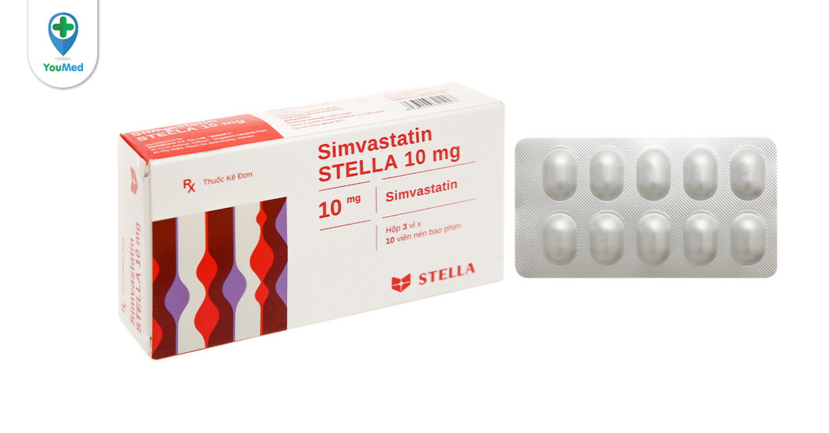 Tìm hiểu về thuốc mỡ máu simvastatin hiệu quả và tác dụng phụ
