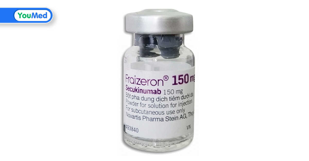Thuốc Fraizeron (secukinumab) là thuốc gì? Công dụng, cách dùng và các ...