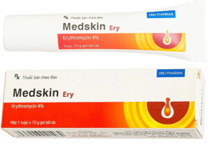 Gel trị mụn Medskin Ery - Erythromycin: Cách dùng và các lưu ý