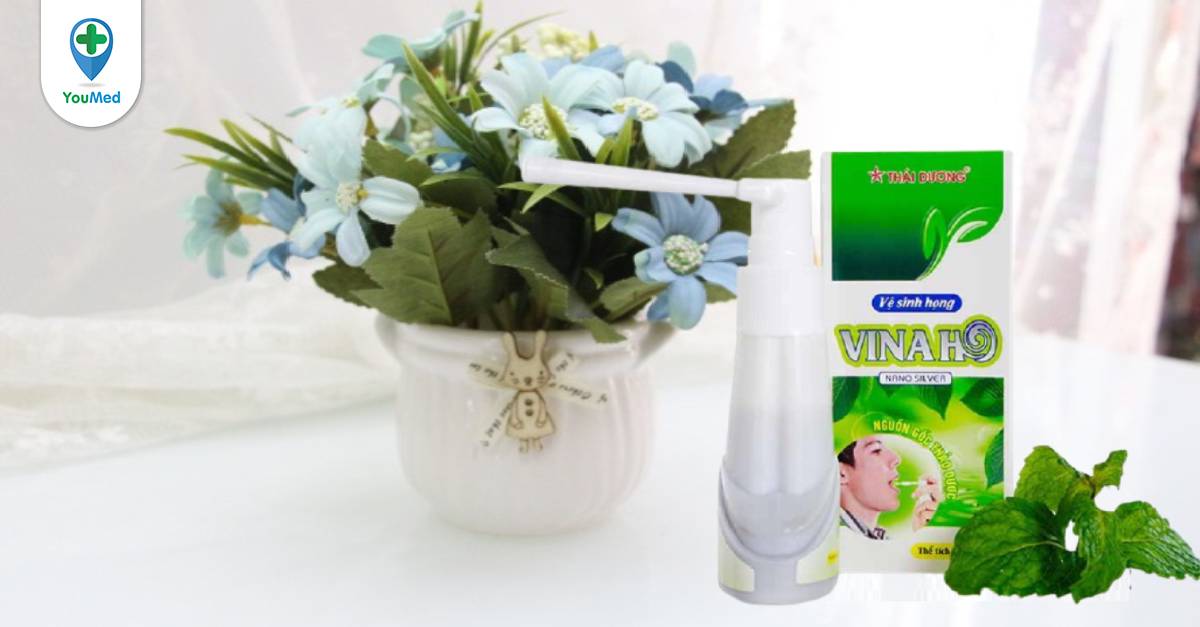 Thuốc xịt họng Vinaho: giá, thành phần và cách sử dụng - YouMed News