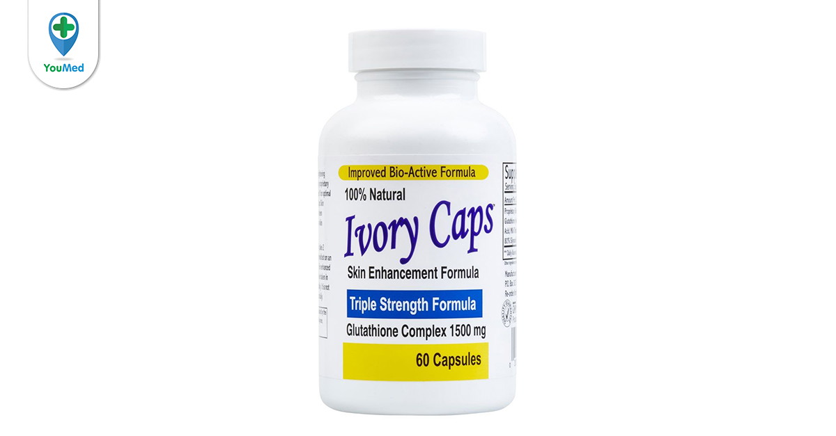 Viên uống trắng da Ivory caps có tốt không?