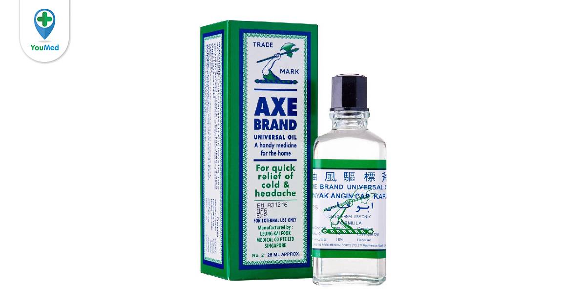 Dầu cây Búa: công dụng, cách dùng và lưu ý khi dùng - YouMed