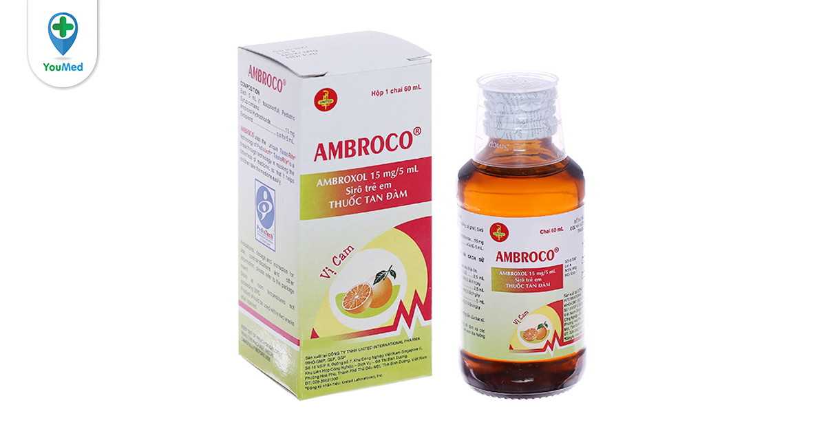 Tìm hiểu Thuốc sp ambroxol là thuốc gì - Liều dùng và tác dụng phụ