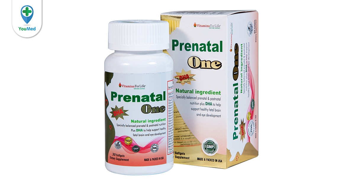 Viên uống bổ sung dinh dưỡng Prenatal One DHA có tốt không? Lưu ý khi ...