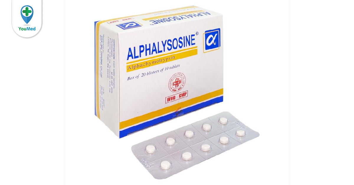 Alphalysosine là thuốc gì? Công dụng, cách dùng và lưu ý