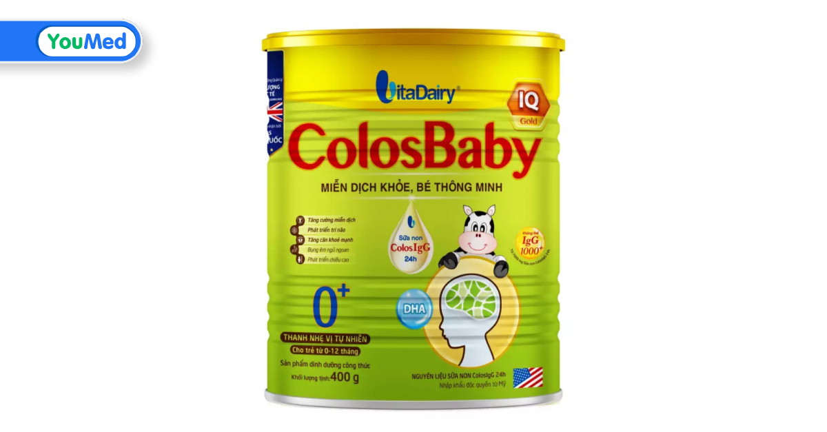 Sữa non ColosBaby IQ Gold giúp phát triển trí não có tốt không? Cần lưu ...