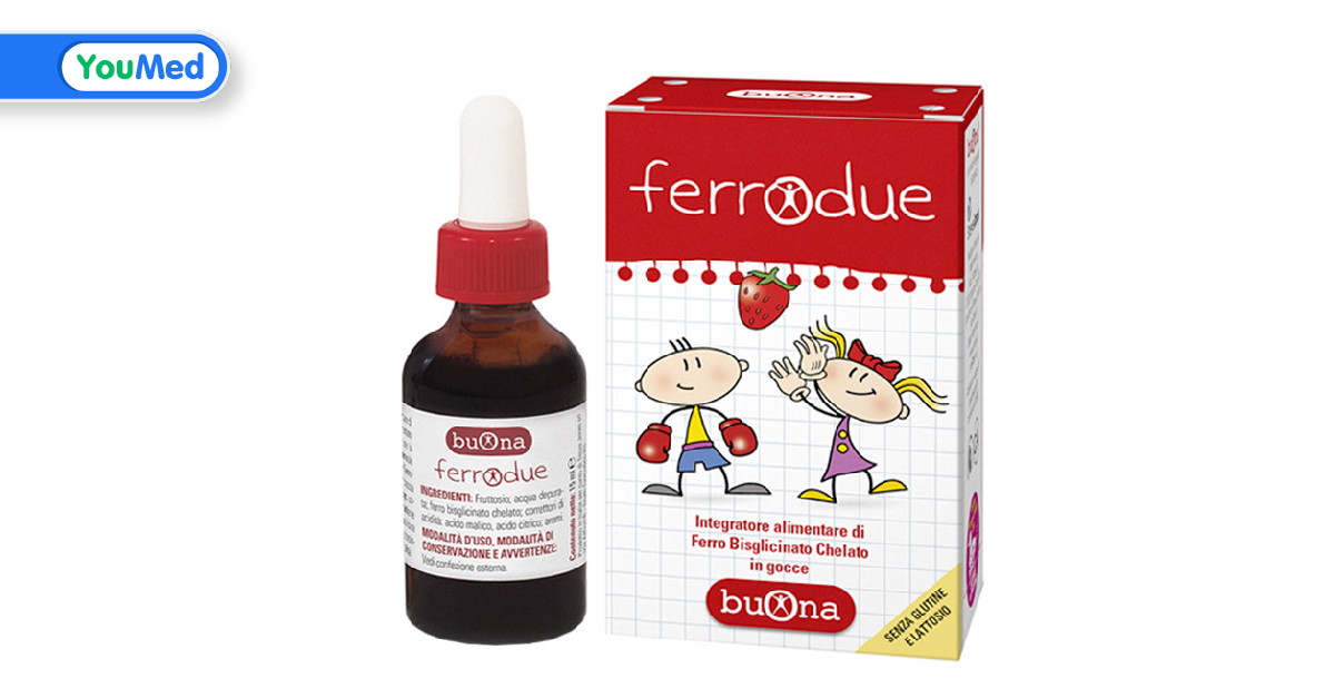 Sắt nhỏ giọt cho trẻ Ferrodue Buona có tốt không? Cách dùng và những ...