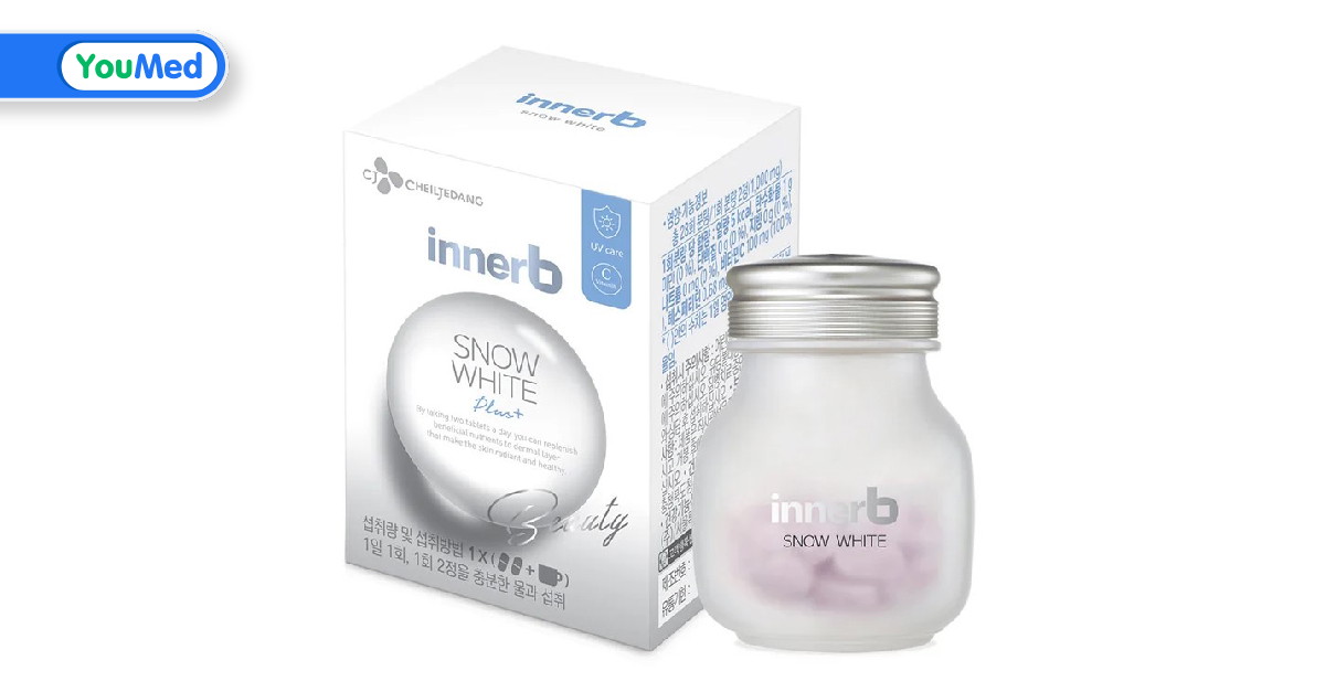 Viên uống trắng da Innerb Snow White có tốt không? Cách dùng và lưu ý ...