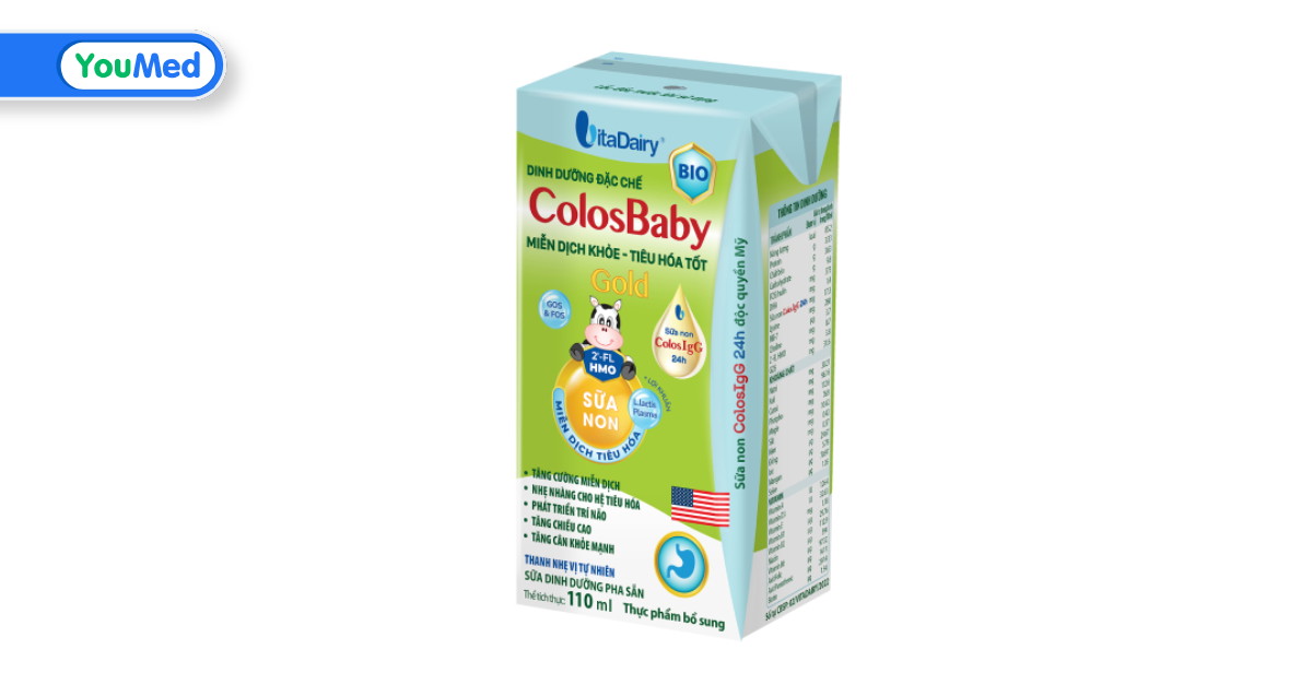 Các loại sữa ColosBaby pha sẵn phổ biến hiện nay: công dụng, giá và đối ...