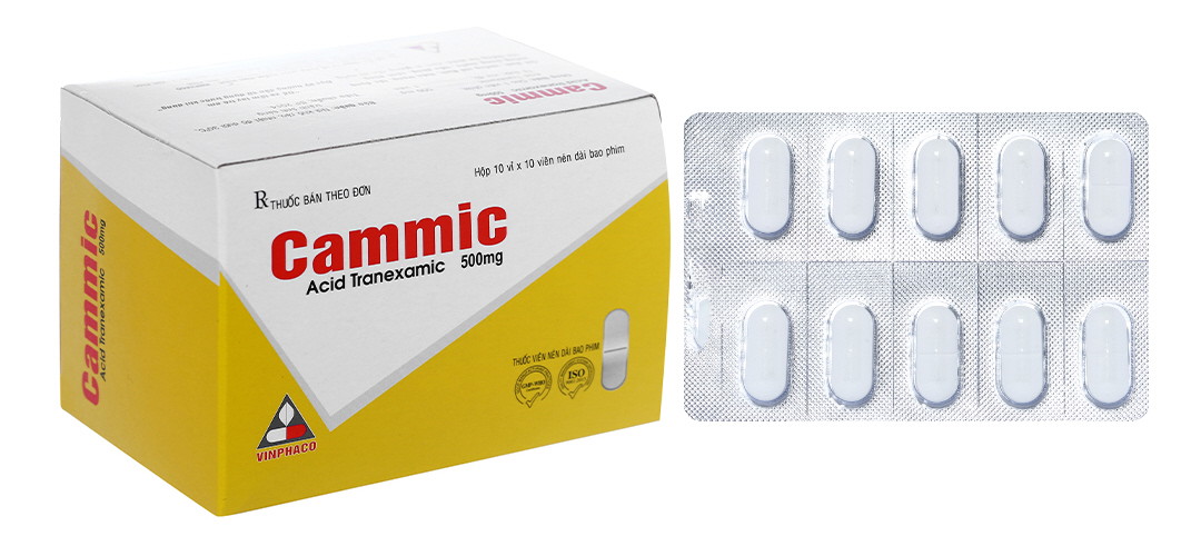 Cammic là thuốc gì? Công dụng, cách dùng và lưu ý khi dùng