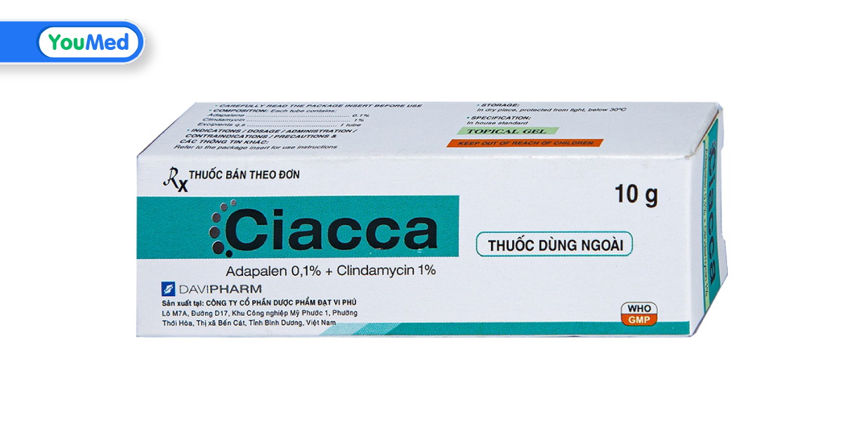 Ciacca là thuốc gì? Công dụng, cách dùng và lưu ý khi sử dụng