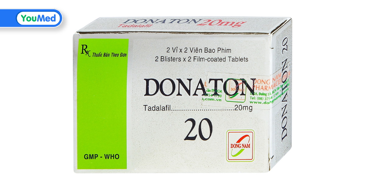 Donaton là thuốc gì? Công dụng, cách dùng và lưu ý khi sử dụng
