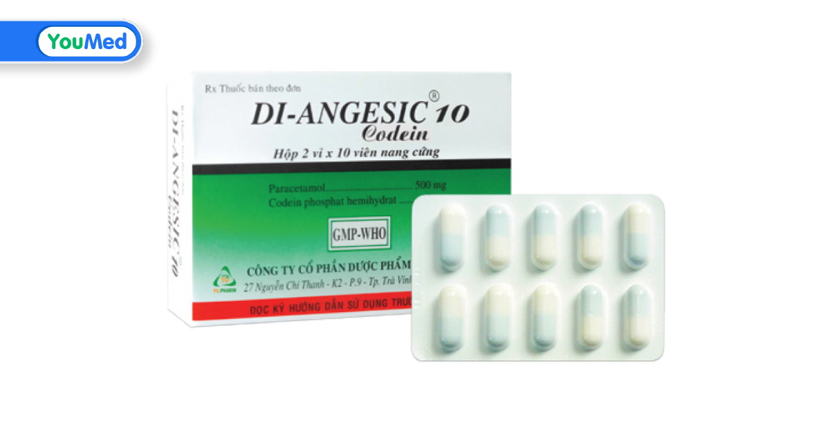 Di-Angesic 30 là thuốc gì? Công dụng, cách dùng và lưu ý khi dùng - YouMed